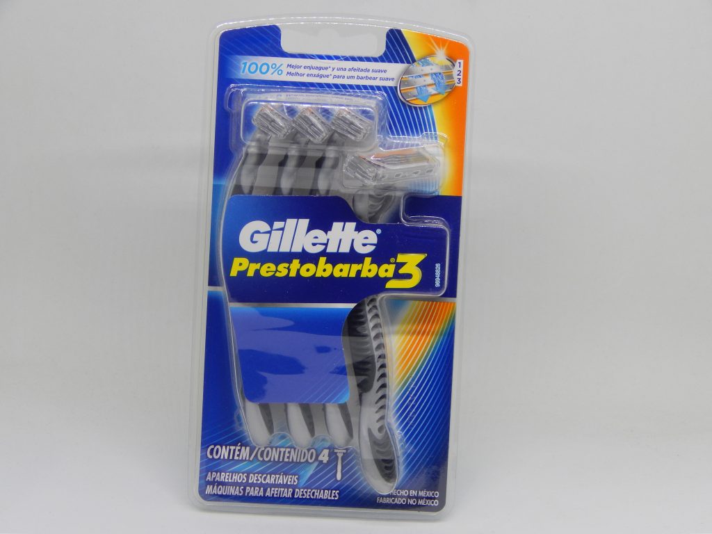 Gillette Rasuradora Desechable Presto Barba 3 Hombre x 4 – Alfau & Sanchez