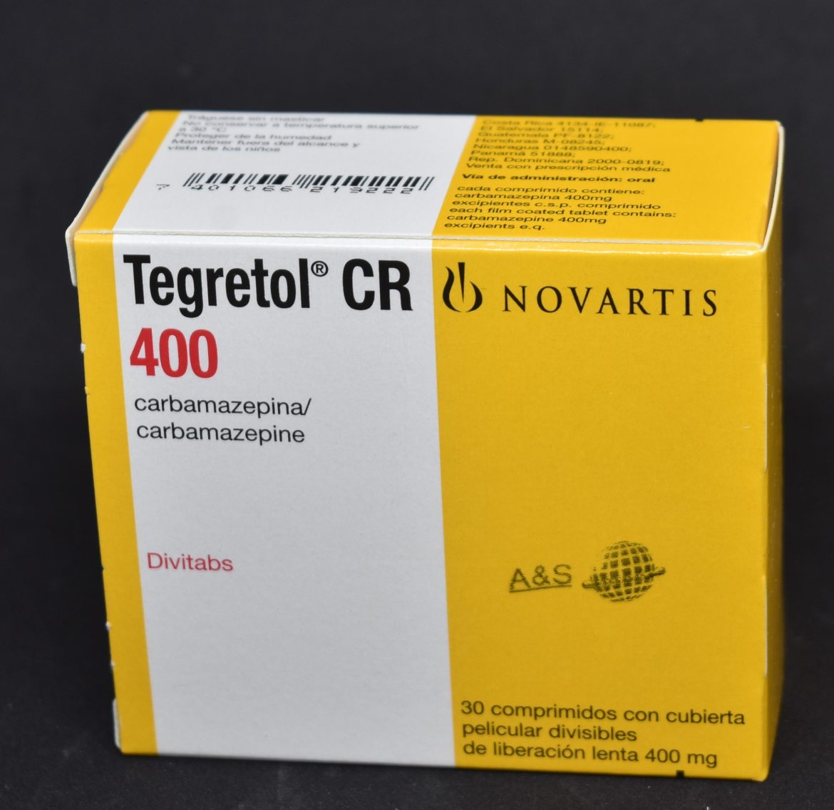 Tegretol CR 400 mg x 30 – Alfau & Sanchez